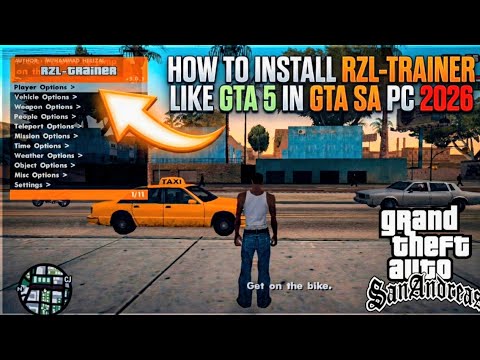 (2026) Easiest Way to Install RZL Trainer in GTA San Andreas PC