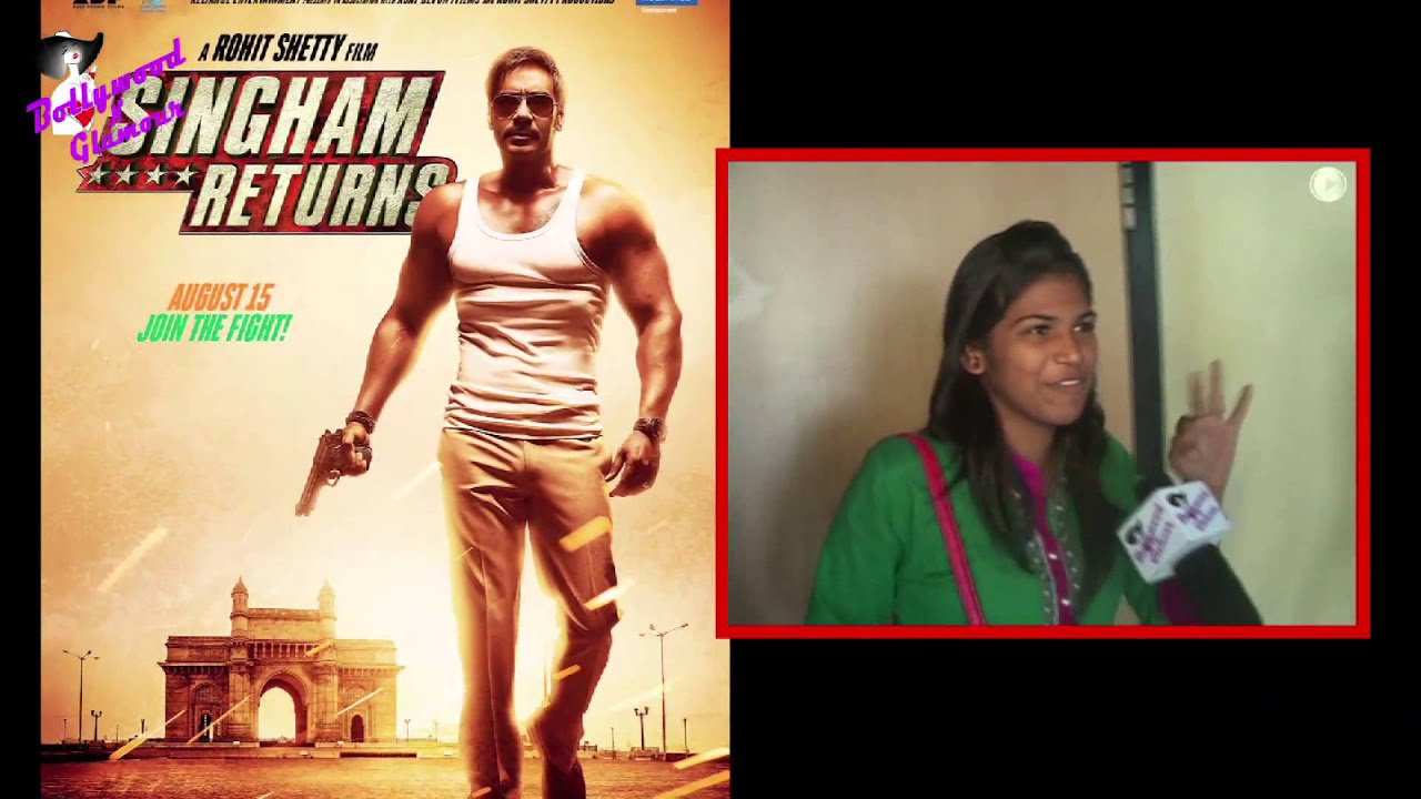 Public Review of the film 'Singham Returns' - YouTube
