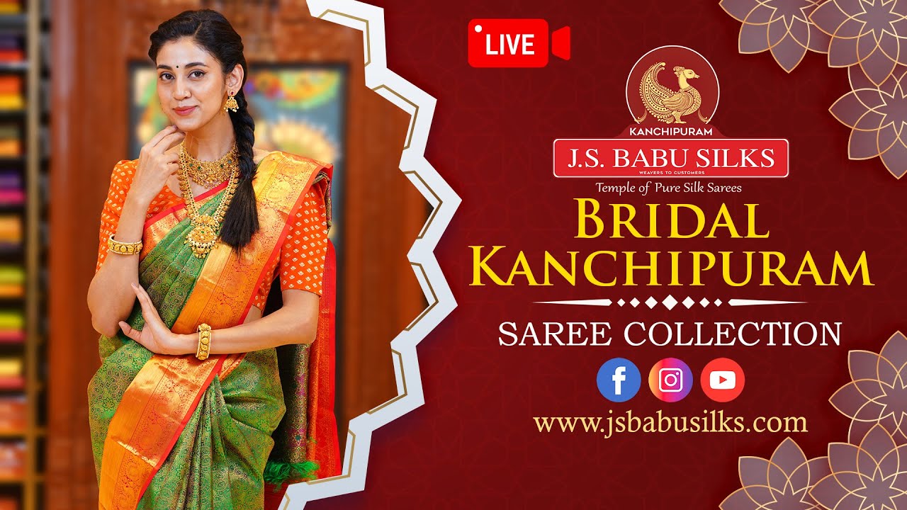 Bridal Kanchipuram Sarees Collection @ Kanchipuram JS Babu Silks ...