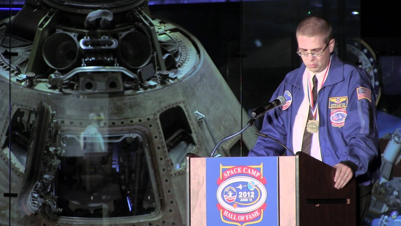 Ed Van Cise - 2012 Space Camp Hall of Fame Induction Ceremony - YouTube
