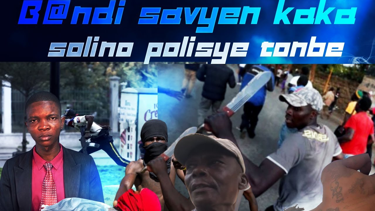 Pèp savyen souse san b@ndi plis pase 40 tonbe,lame dayiti anfas b@ndi bagay yo melanje - YouTube