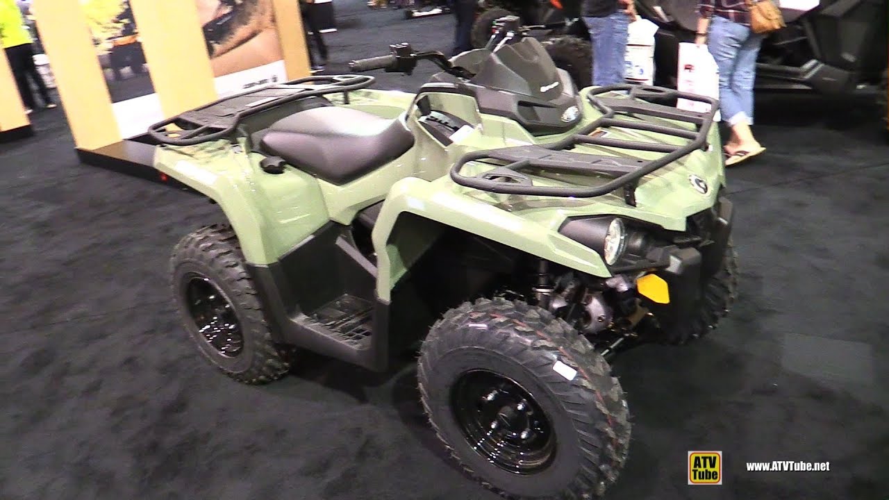 2018 Can Am Outlander 450 ATV - Walkaround - 2017 Toronto ATV Show ...