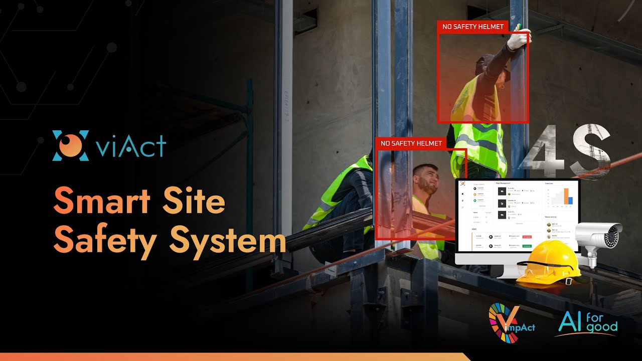 How viAct can help to automate construction monitoring ? - YouTube