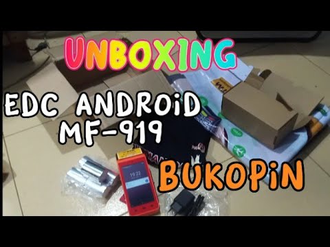 UNBOXING EDC ANDROID BUKOPIN - YouTube
