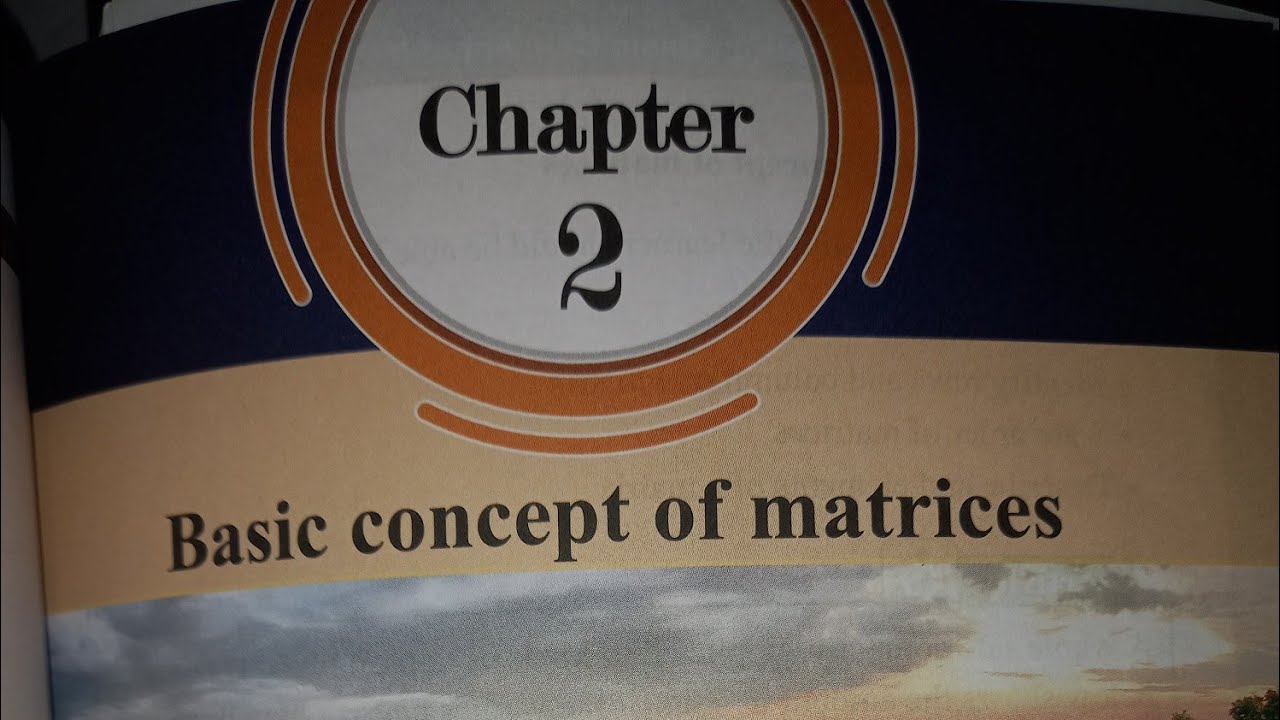 Math f3 chapter 2 matrix Determinant 2x2 - YouTube