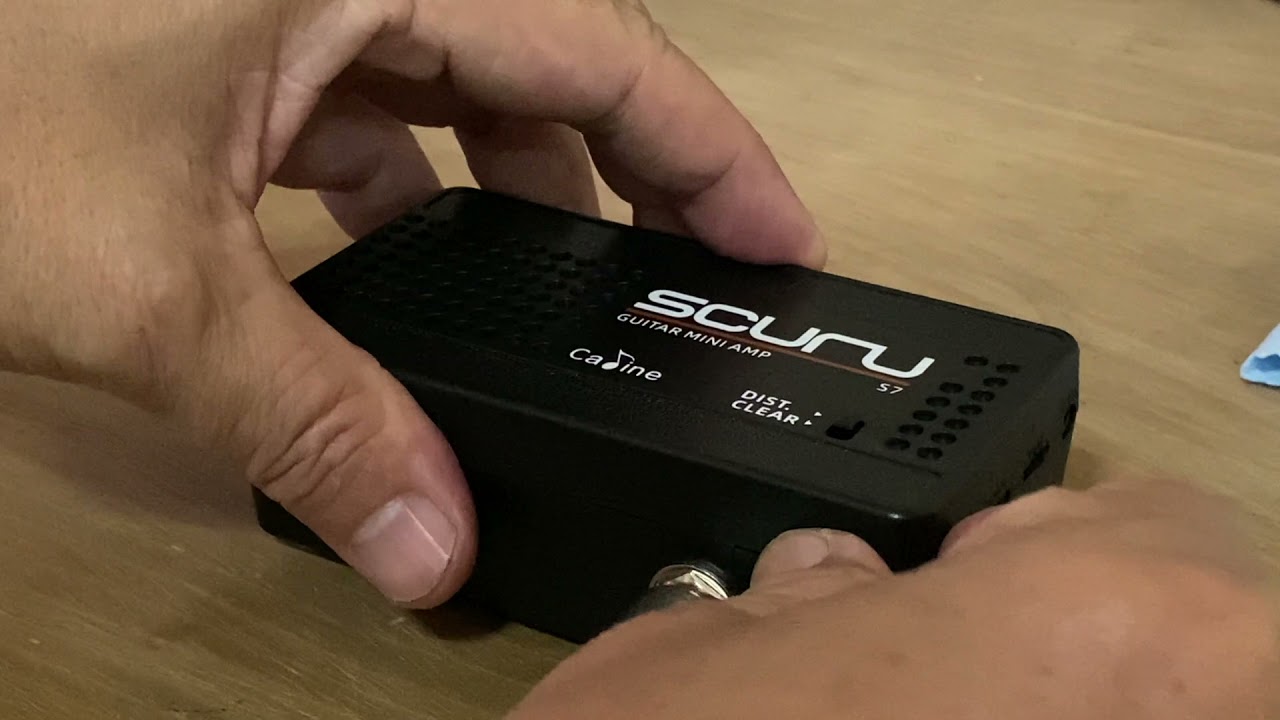 Caline Scuru S7 MiniAmp ตัวเล็กเสียงดัง - YouTube