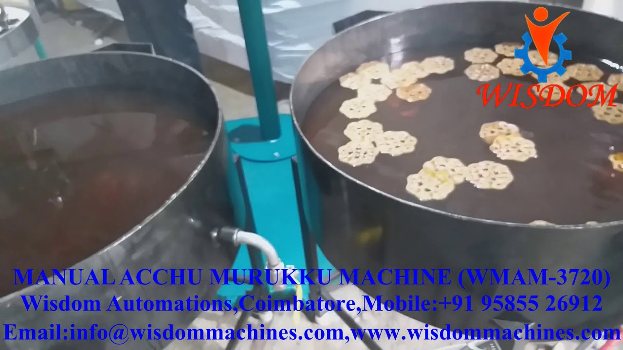 Manual Acchu Murukku Machine (WMAM-MS-3720) - YouTube