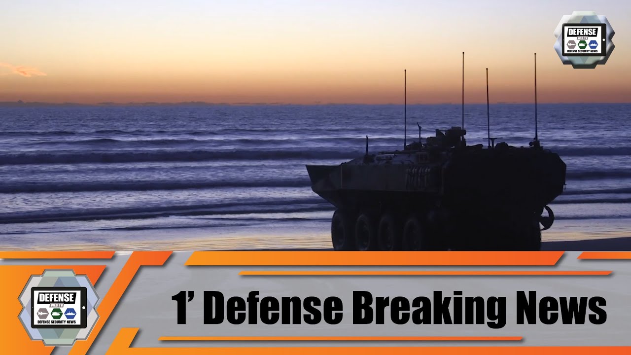Surf transit testing for new ACV Amphibious Combat Vehicle 8x8 wheeled ...