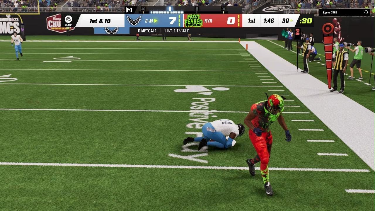 Madden NFL 23 CB DK just gets Rage quits ATM! - YouTube