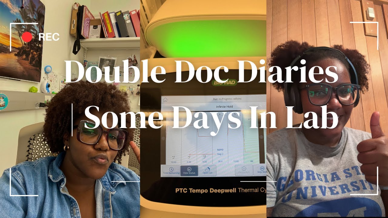 Double Dr. Diaries | Some Days In Lab - YouTube