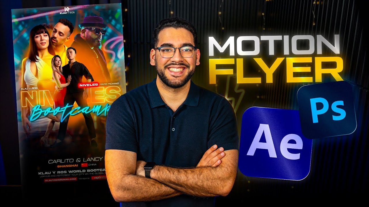 Diseñamos Motion Flyer para Cliente con Photoshop + After Effects ...