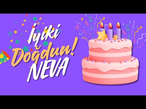 İyi ki Doğdun NEVA - #doğumgünü