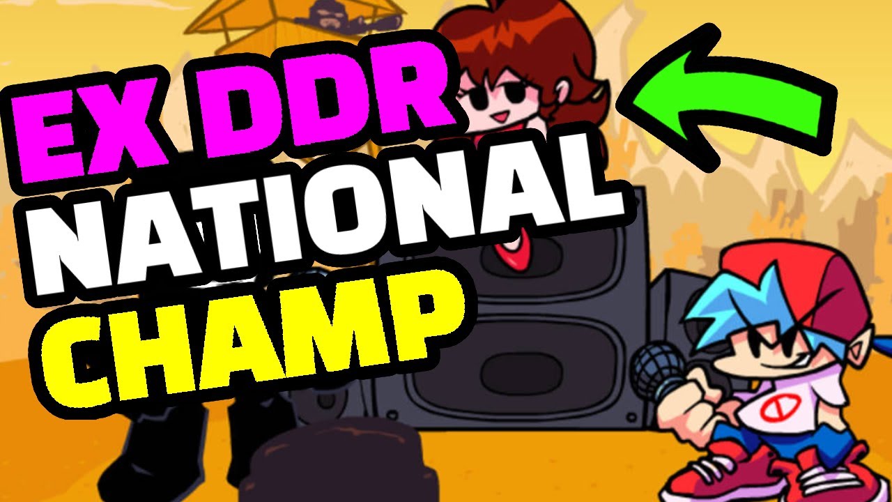 Ex DDR National Champ plays Friday Night Funkin - Week 7 Hard ...