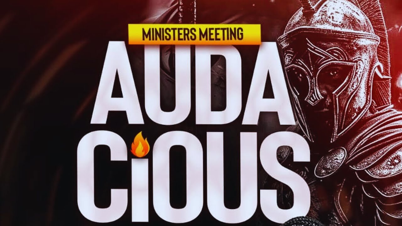 Audacious | Ministers Meeting | Day One | Afternoon Session - YouTube