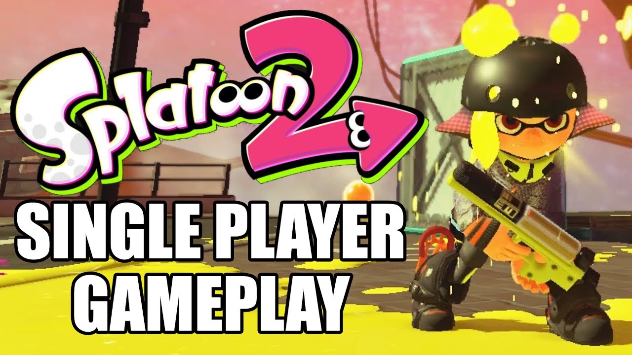 SPLATOON 2 Single-Player Gameplay Preview & FIRST Look! | This Game is ...