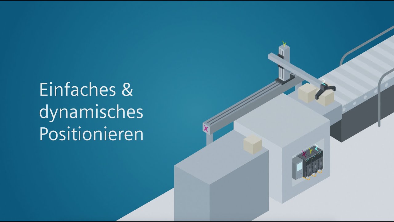 Einfaches & dynamisches Positionieren mit SINAMICS S210 - YouTube