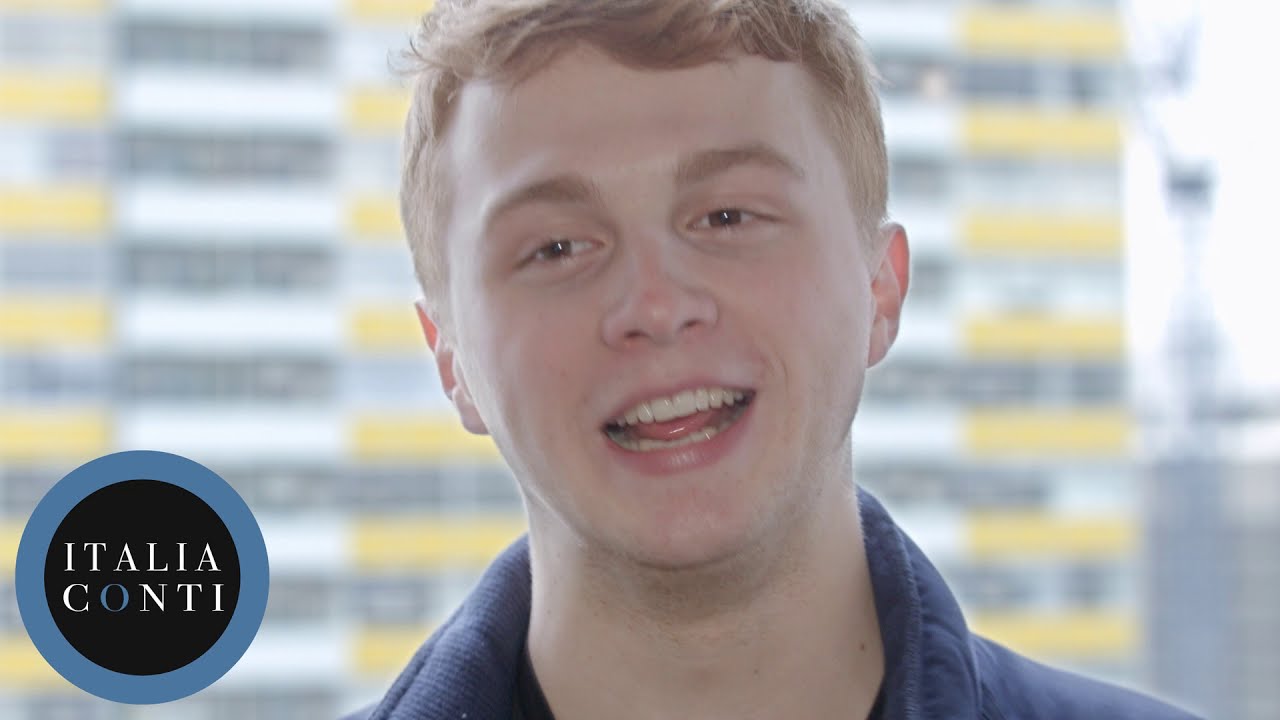 Sam Tutty talks about the Musical Theatre Course at Italia Conti - YouTube