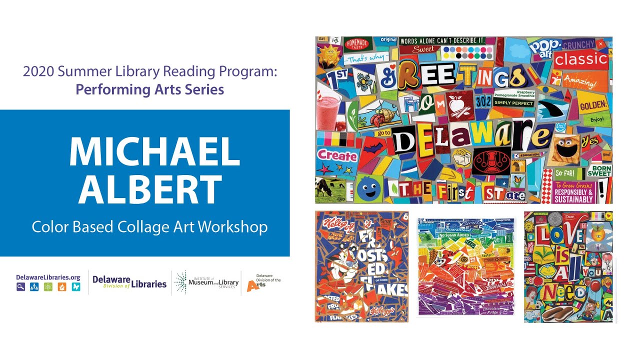 Michael Albert: Color Based Collage Workshop - YouTube