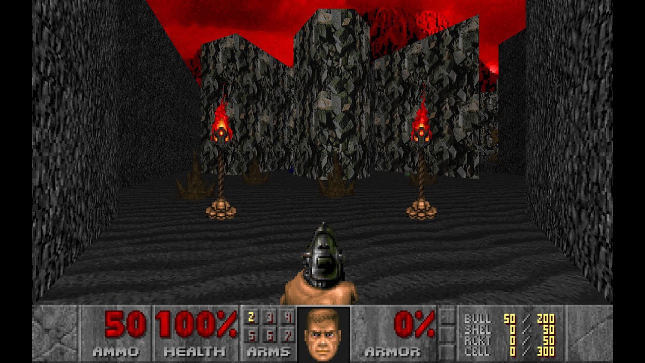 Ultimate Doom 100% Ultra-Violence Playthrough Part 20: E3M2 - Slough of ...