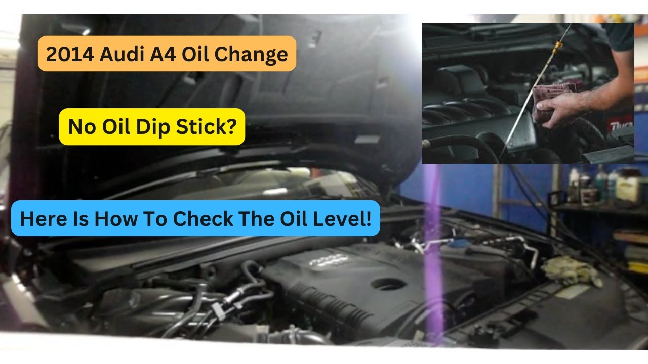 2014 Audi A4 Oil Change - YouTube