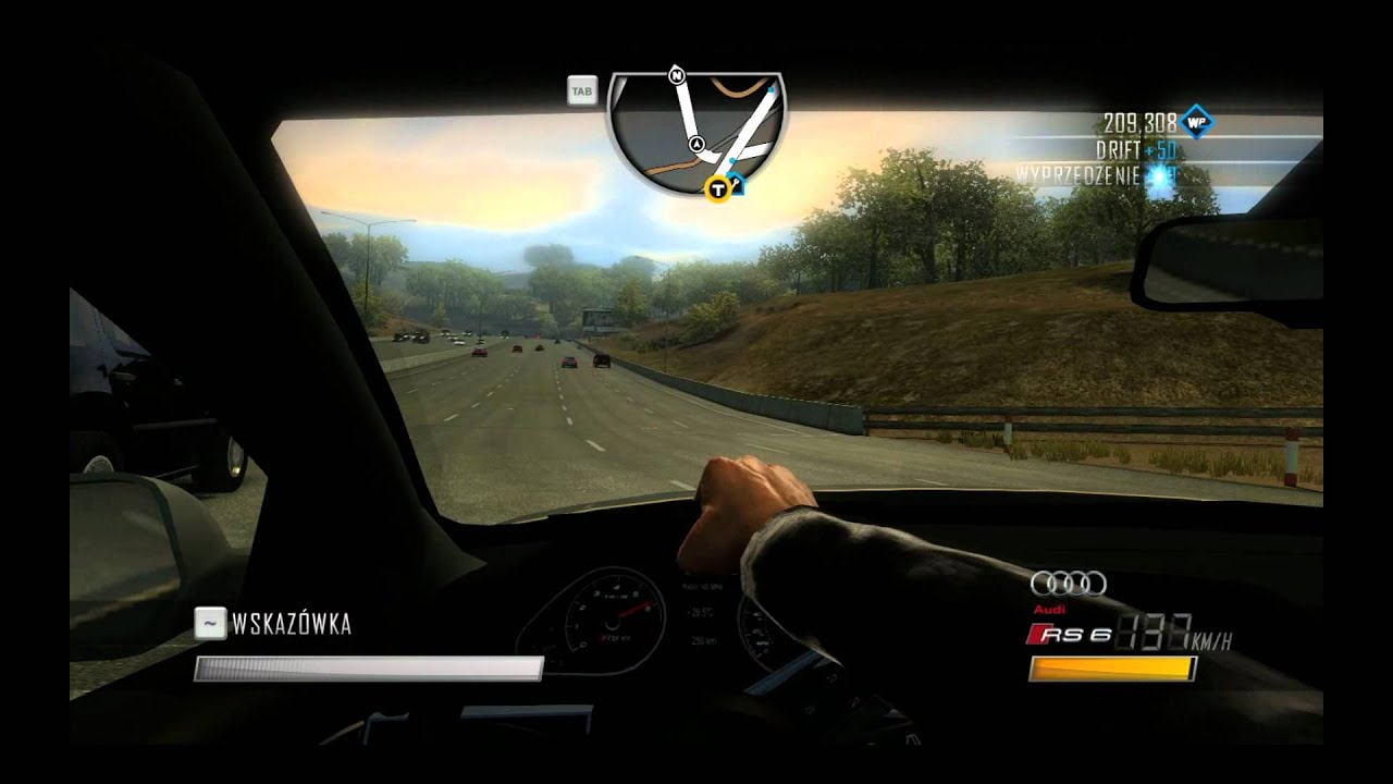 Driver San Francisco Audi RS6 Highway Ride - YouTube
