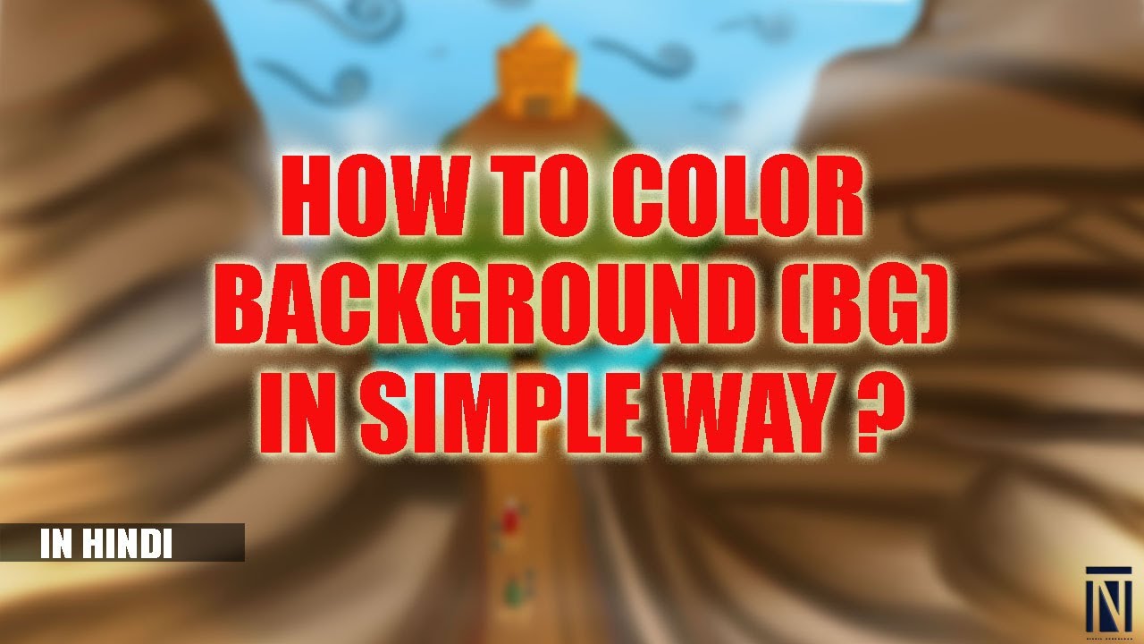 HOW TO COLOR BACKGROUND (BG) IN SIMPLE WAY ? | PHOTOSHOP TUTORIAL ...