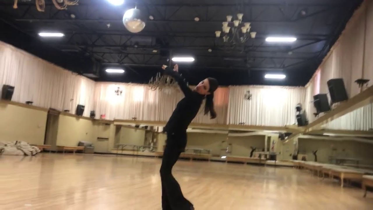 How to Dance a Reverse Turn in Waltz - YouTube