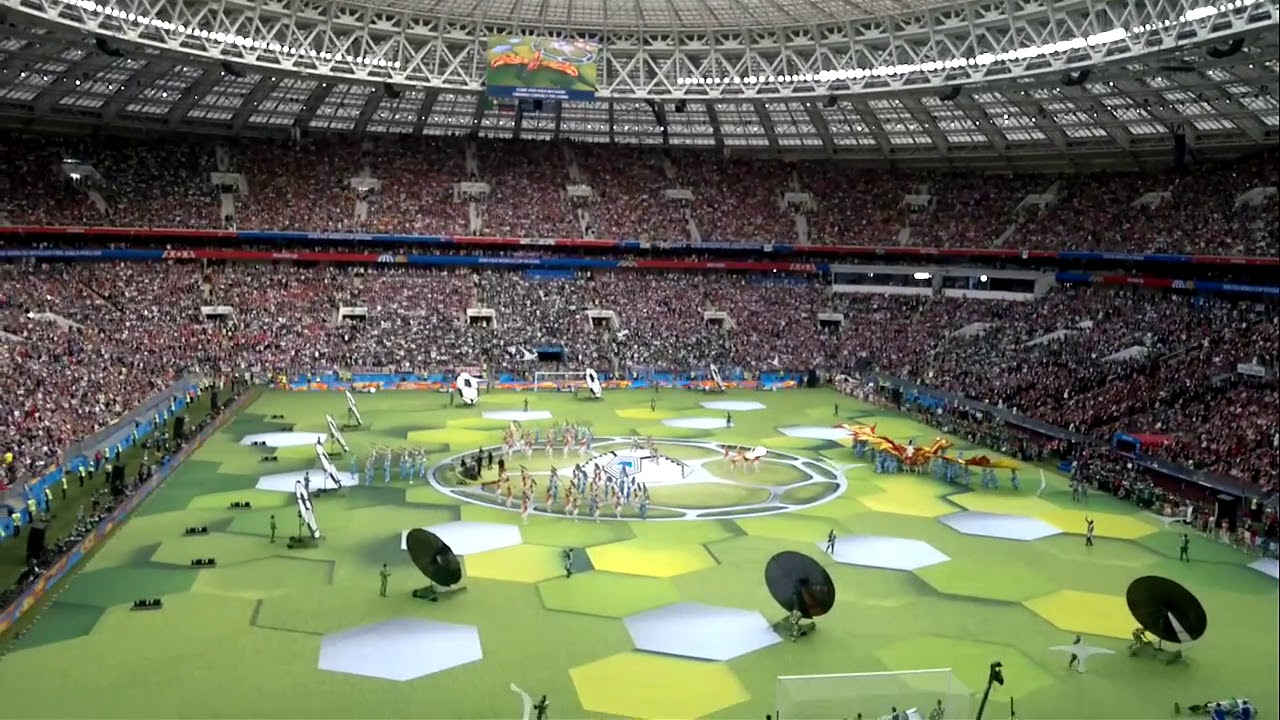 Opening Ceremony 2018 FIFA World Cup YouTube. - YouTube