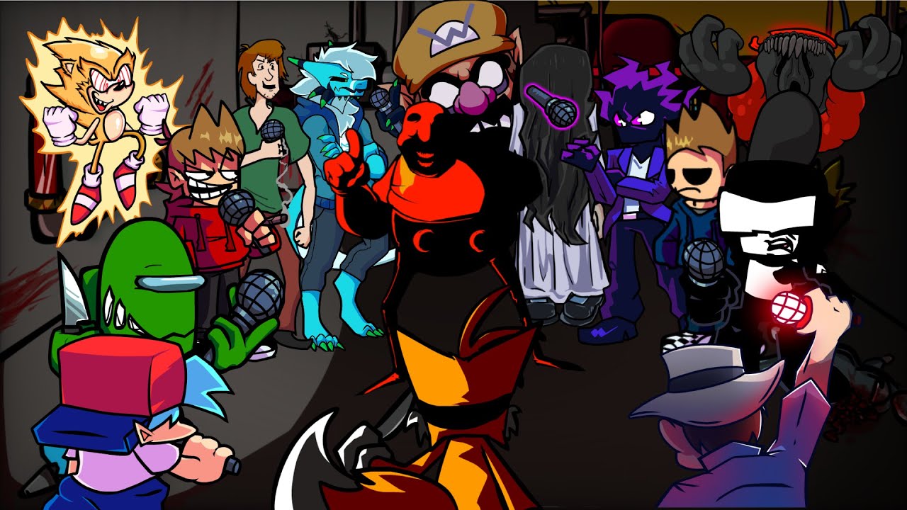 Fight or Flight - But Every Turn A Different Character Sings It (FNF ...