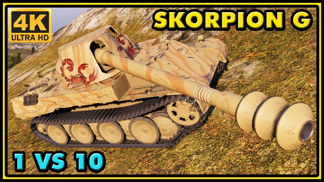 Rheinmetall Skorpion G - 12 Kills - 6,6K Damage - 1 VS 10 - World of ...