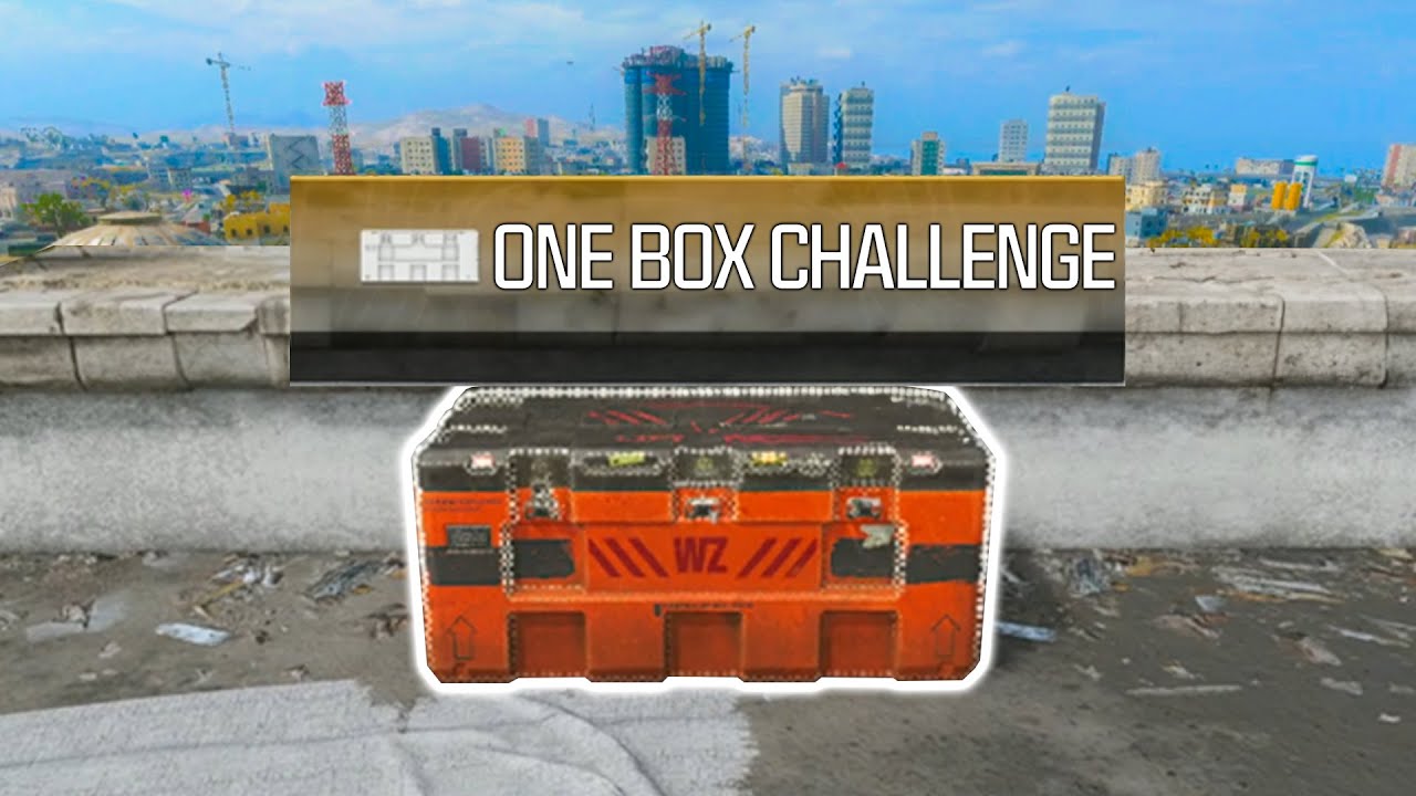 The ONE BOX CHALLENGE is STRESSFUL - YouTube
