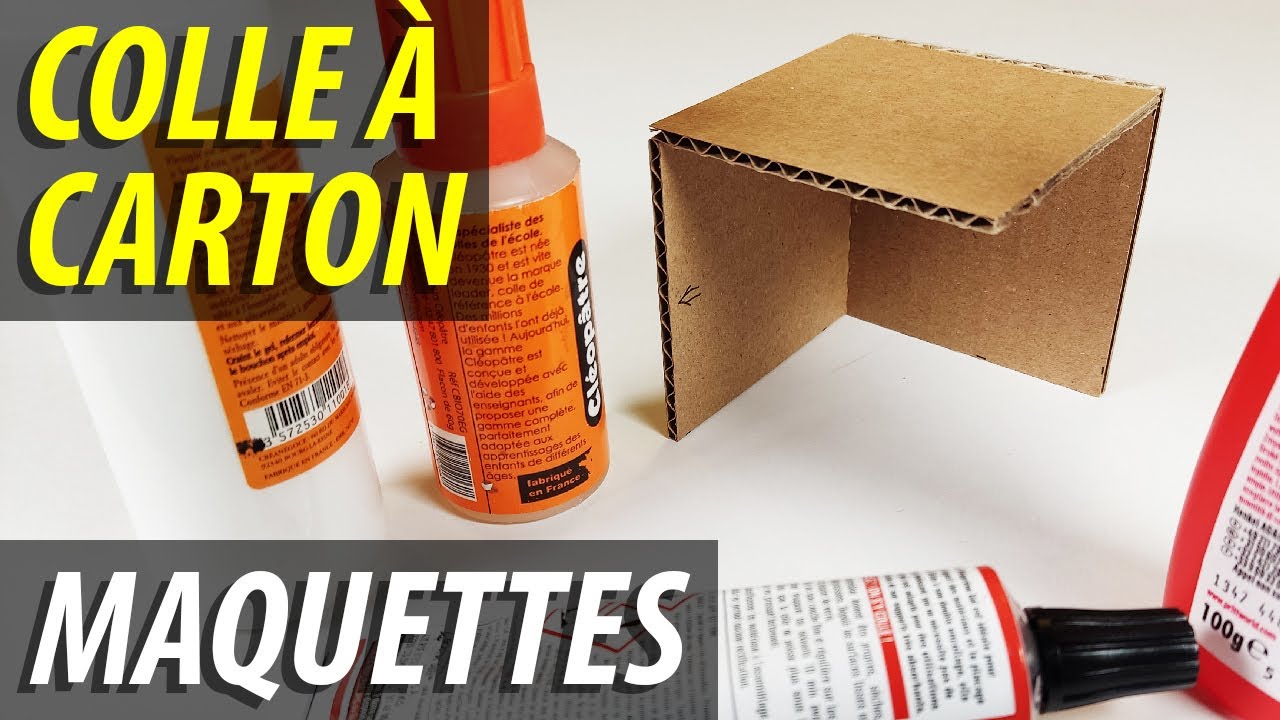 Quelle colle pour coller du carton ondulé rapidement test 5 colles pour ...