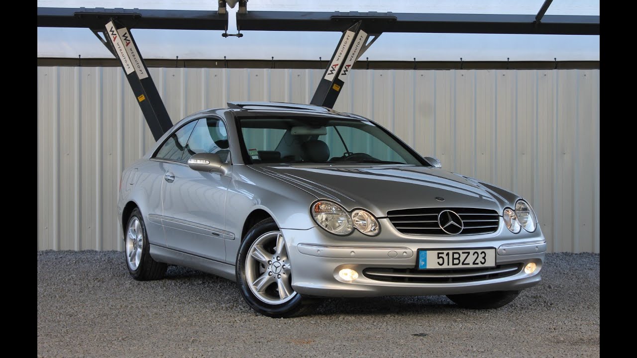 Mercedes Benz CLK 200 K Avantgarde Aut. - 2003 - YouTube