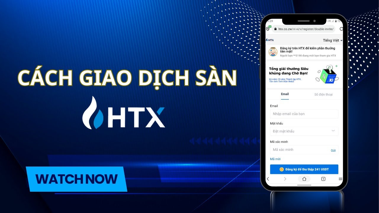 HTX Bài 3: Hướng Dẫn Giao Dịch Sàn HTX Chi Tiết Nhất - YouTube