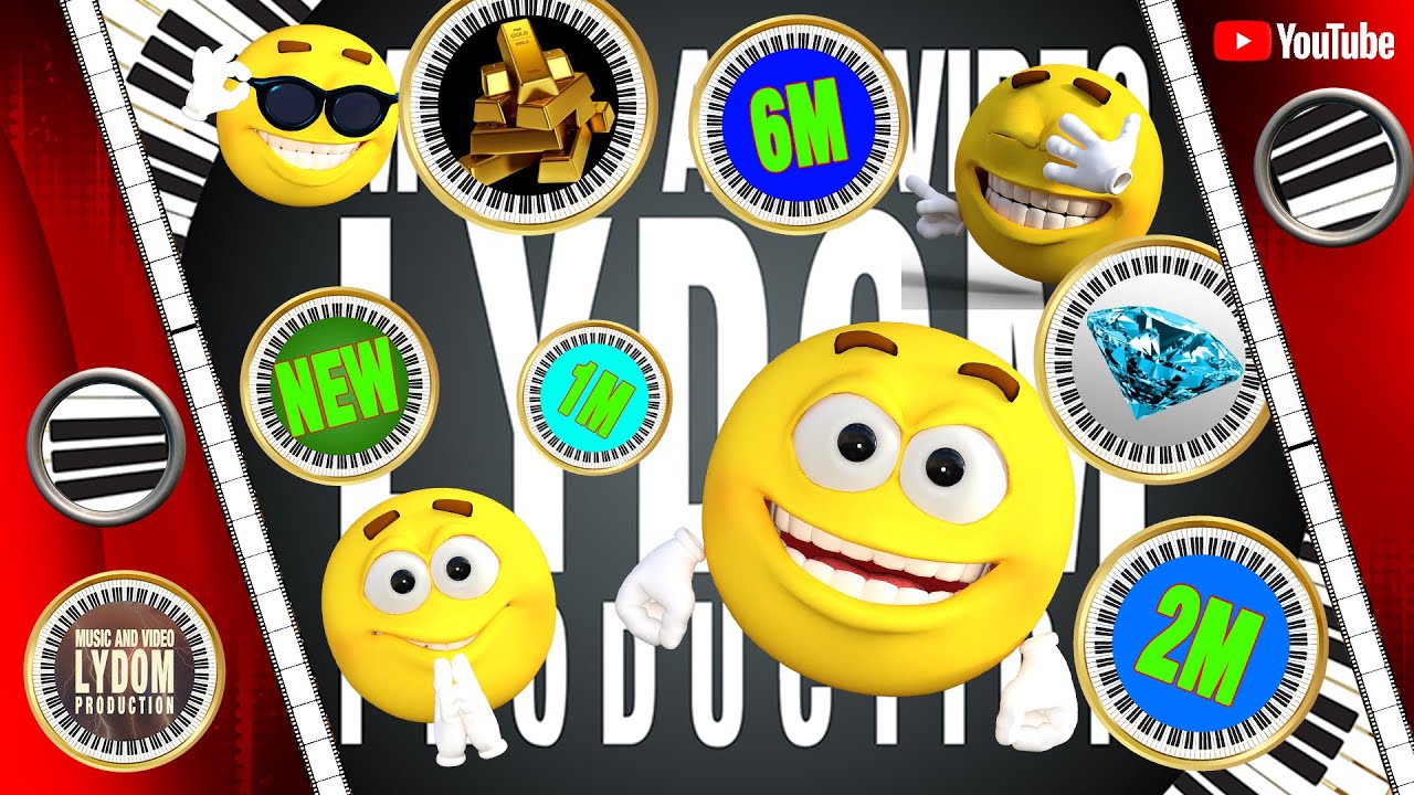 YouTube Kanalmitgliedschaft (LOGOS und EMOJIS) LYDOM Production - YouTube