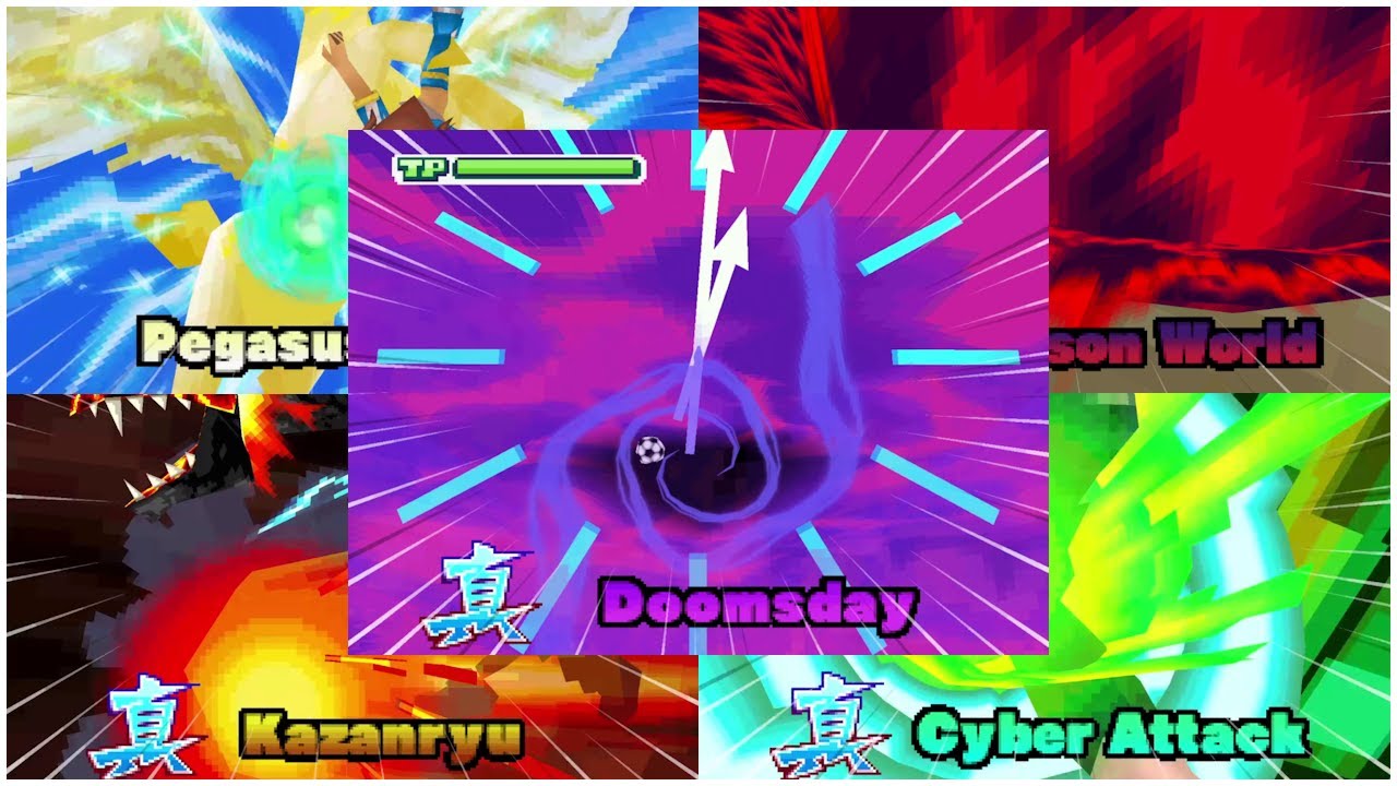 All Custom Moves | Patch 3: Redux | Inazuma Eleven Great Road of Heroes ...