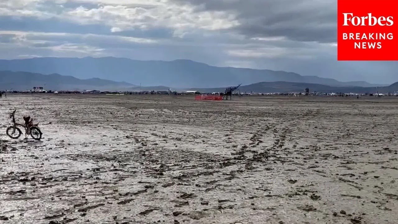 TAKE A LOOK: Heavy Rain Creates Muddy Conditions At Burning Man ...