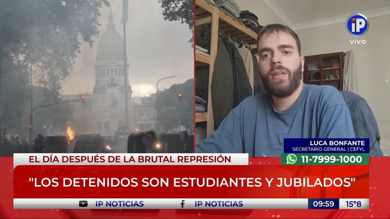 Luca Bonfante: "El único golpe que se vivió ayer fue contra las ...