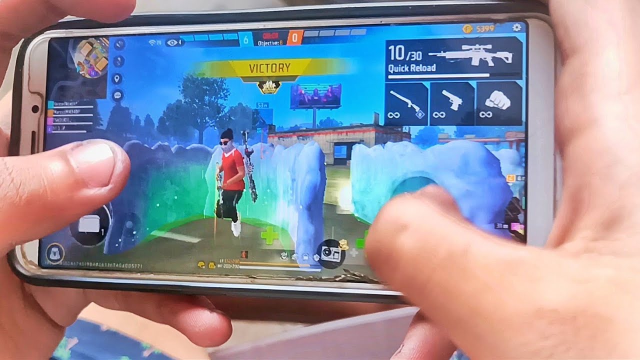 4 FINGER free fire handcam gameplay 🚨 1 VS 4 Headshot free fire handcam ...