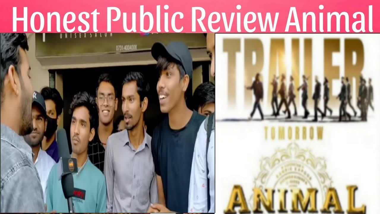 Animal Movie First Day First show Public Review Ranbir Kapoor Anil ...