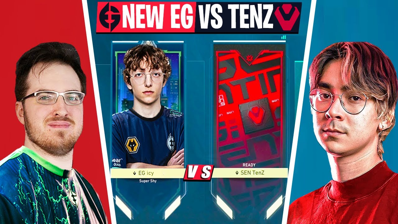 *SEN vs NEW EG* Solo SEN TenZ met EG YAY & EG Icy in Ranked | VALORANT ...
