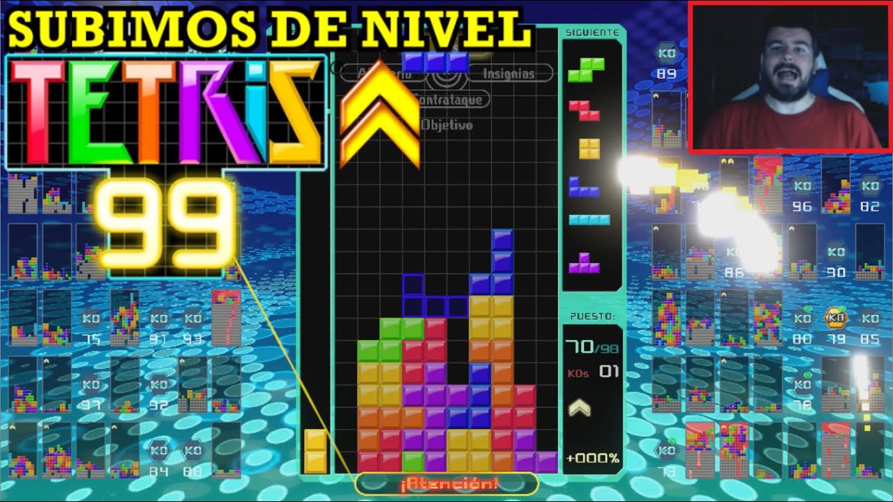 SUBIMOS DE NIVEL EN TETRIS 99, EMPIEZA LO GORDO 🕹️ Gameplay en Español (Nintendo Switch) - YouTube