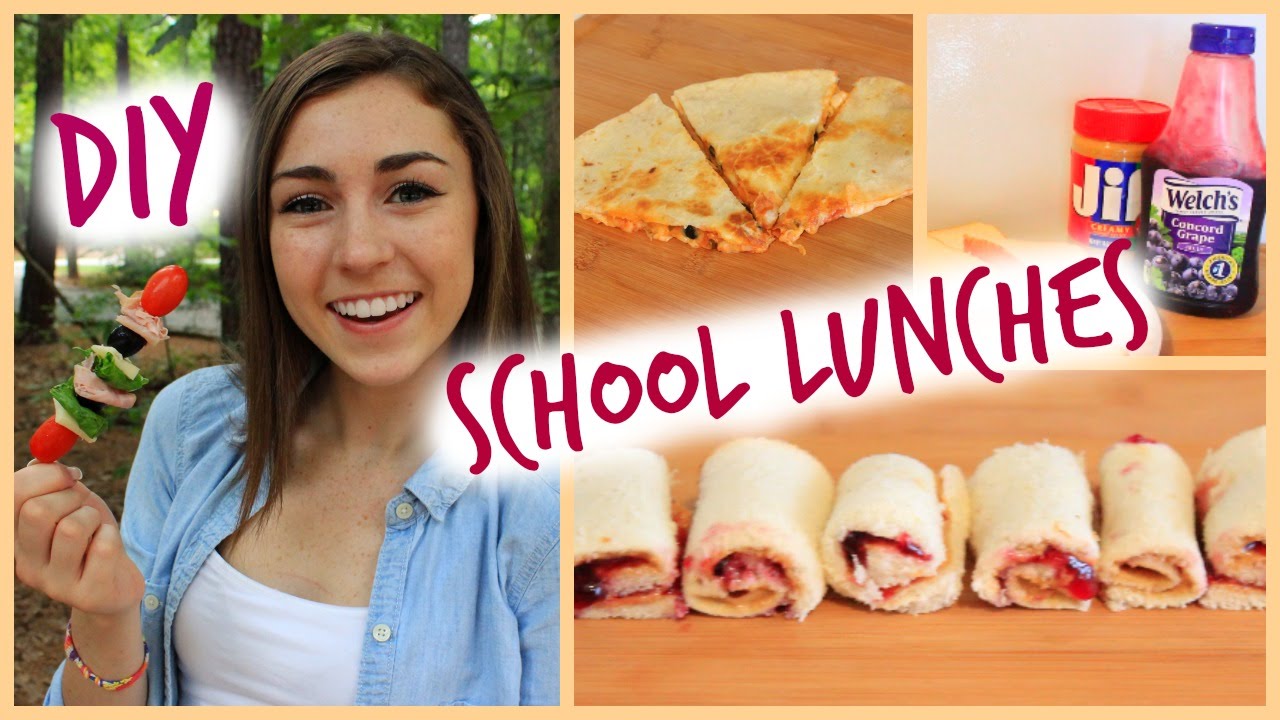 DIY School Lunches! Easy & Cheap - YouTube