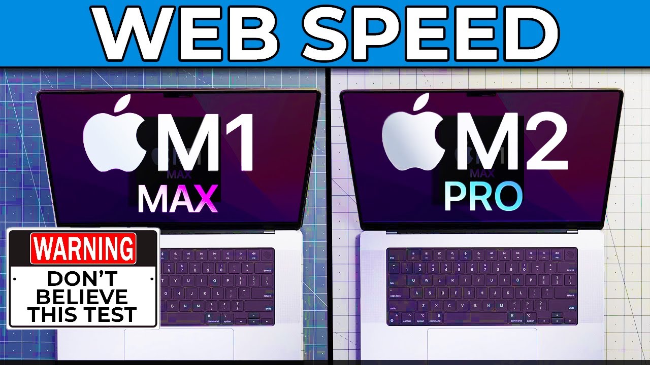 M2 Pro MacBook Pro vs M1 Max | web speed testing potholes - YouTube