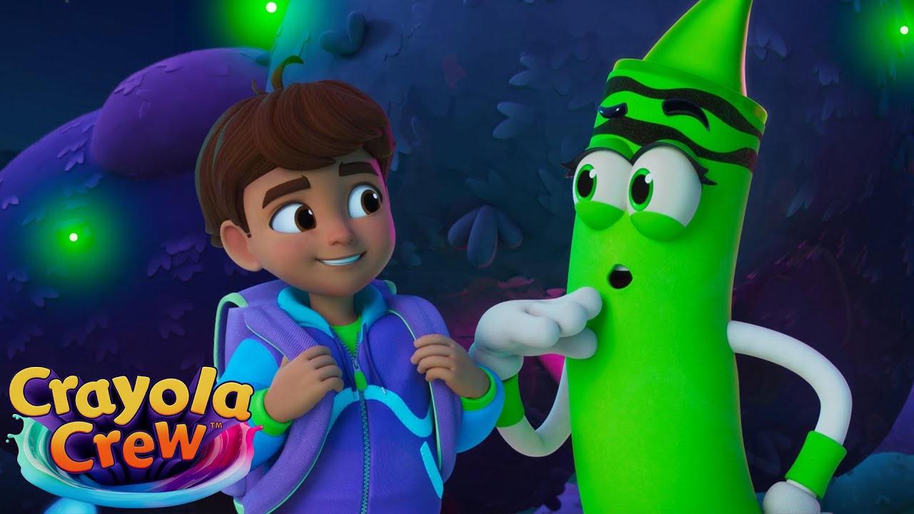 Camping in a Magic Firefly Forest! @CrayolaCrewOfficial | Crayola Crew ...