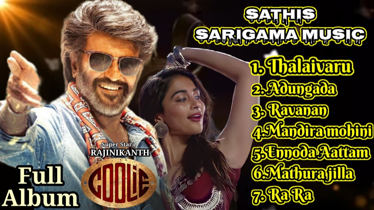 Coolie Movie Songs 2 | Superstar Rajinikanth | Sun Pictures | Lokesh ...