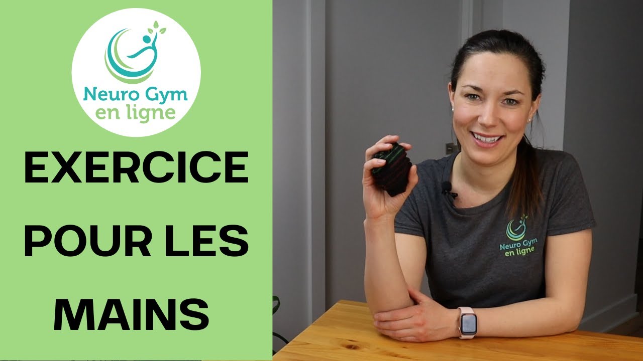 Exercices pour les doigts et la main │Préhension - YouTube