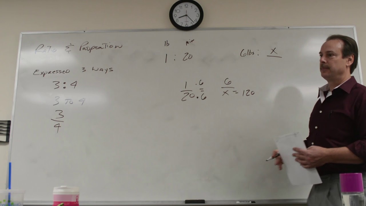 Frac Math Ratios Part 1 - YouTube
