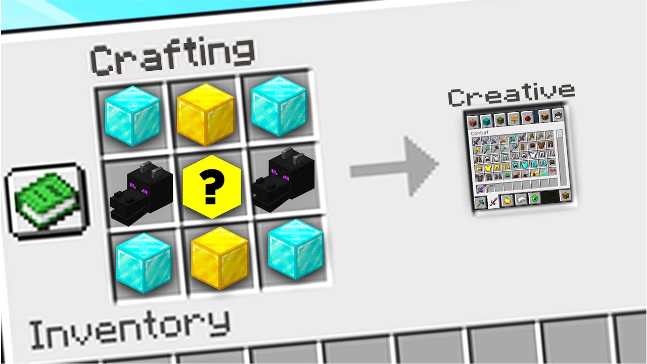 Minecraft, But I Can Craft CREATIVE MODE! - YouTube