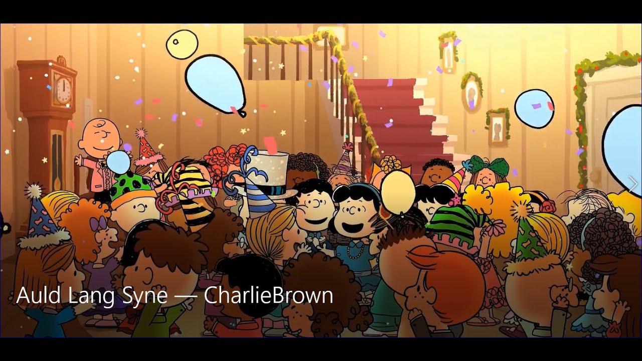 Auld Lang Syne — Charlie Brown - YouTube